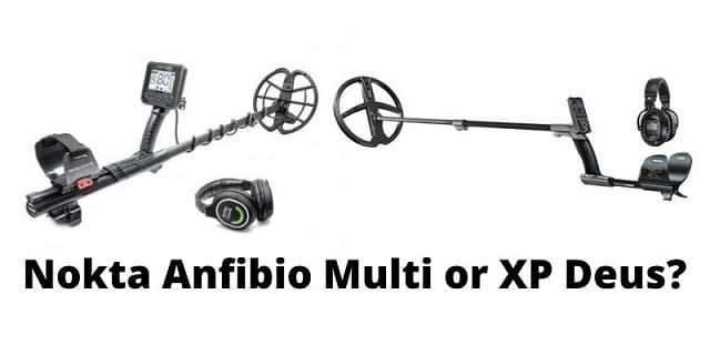 XP Deus and The Anfibio (Multi) Comparison. - Mental Metal Detecting